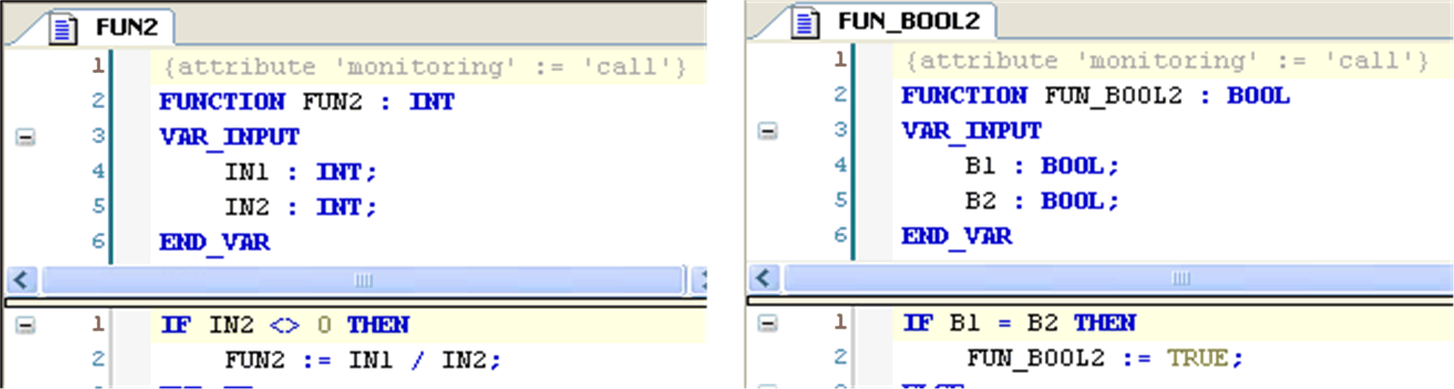 Attribute monitoring